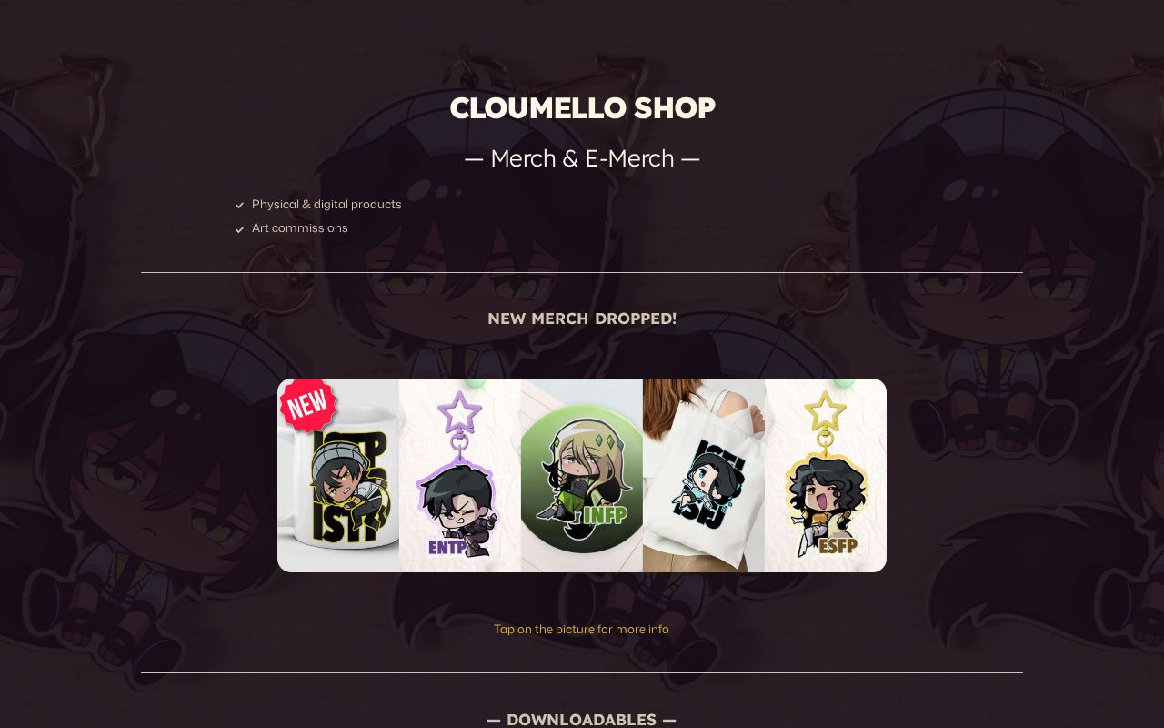 CLOUMELLO SHOP